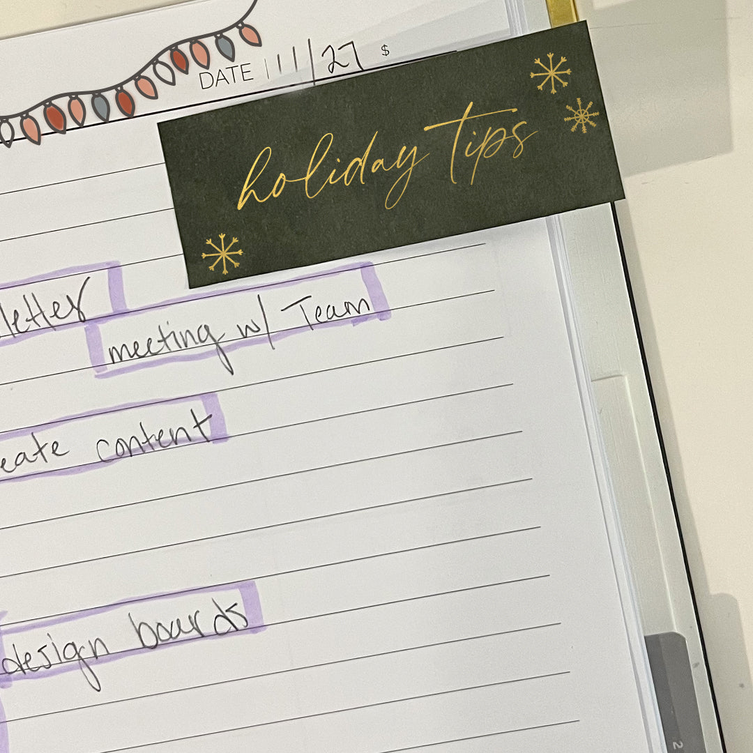 Tips to Manage the Holidays – STARTbrands
