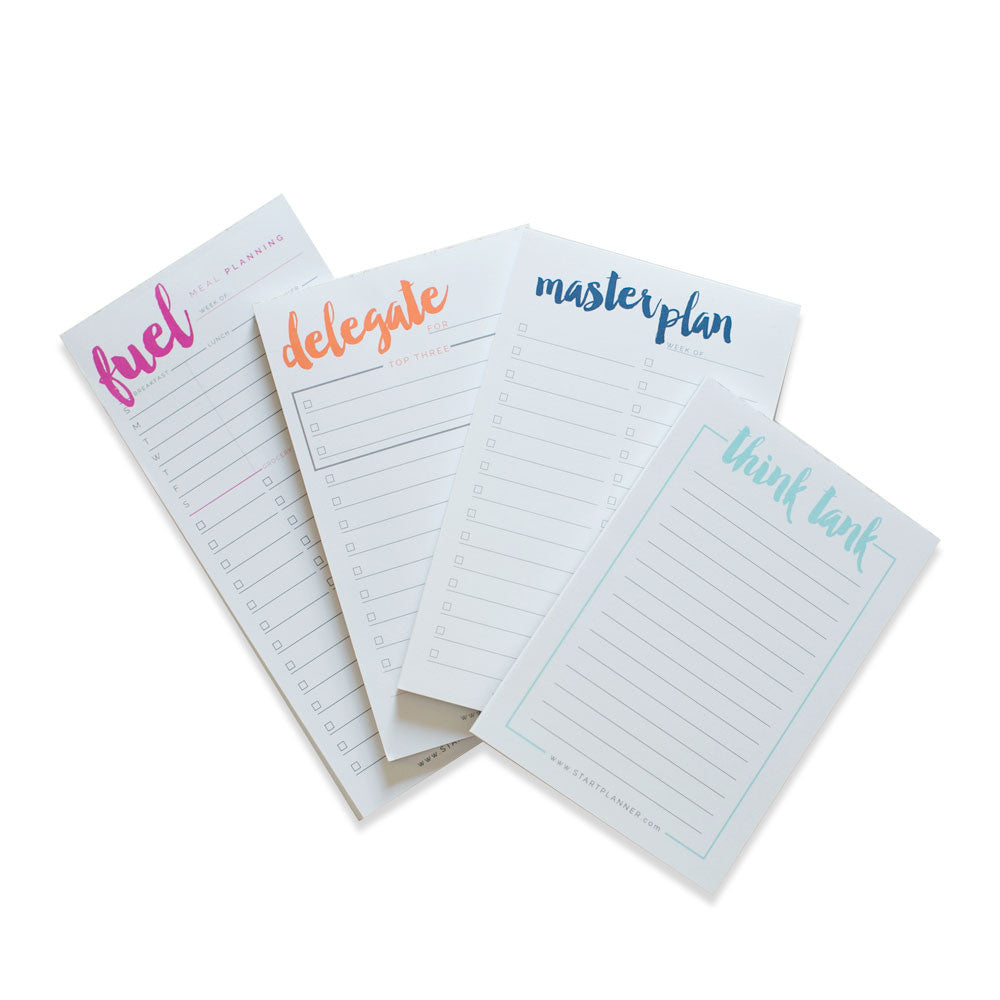 Bundle of Productivity Notepads – STARTbrands